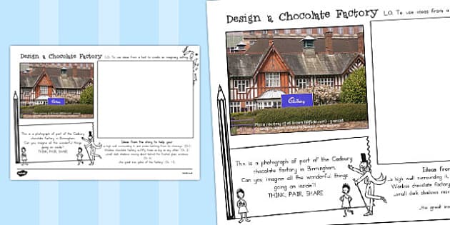 FREE! - Design Your Own Factory to Support Teaching on Charlie and the