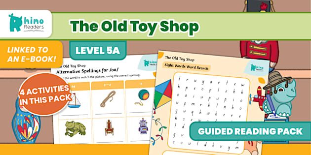 Level 5a The Old Toy Shop Guided Reading Pack