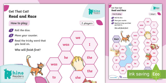 Level 3a Get That Cat!: Read and Race (l'enseignant a fait)