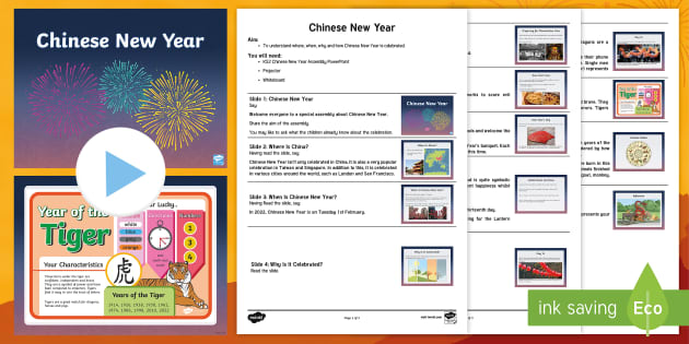 KS2 Chinese New Year Assembly Pack (teacher made)