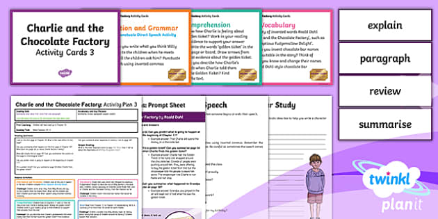 Charlie and the Chocolate Factory Guided Reading 3 Y3 to Support ...