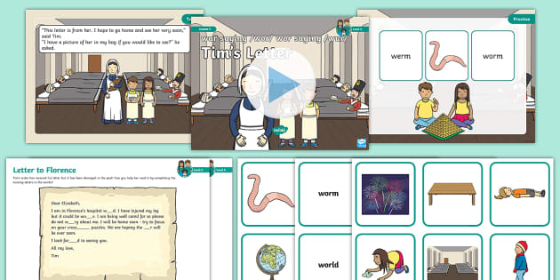 wor Words Phonics - Primary Resources (teacher made)