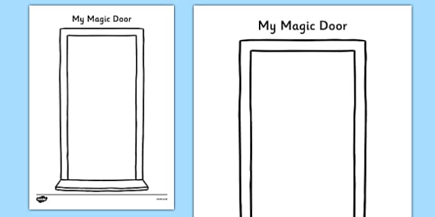 My Magic Door Worksheet / Worksheet (teacher made)