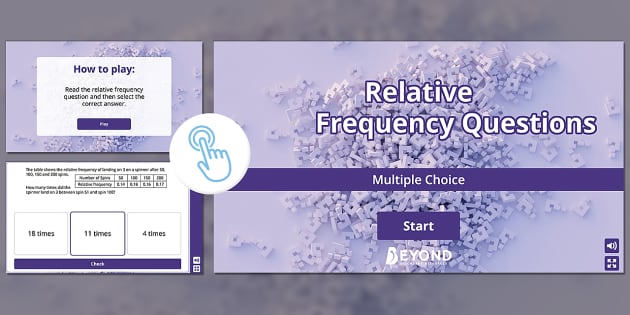 👉 Relative Frequency Questions (teacher made) - Twinkl 👉 Relative Frequency Questions (teacher made) - Twinkl