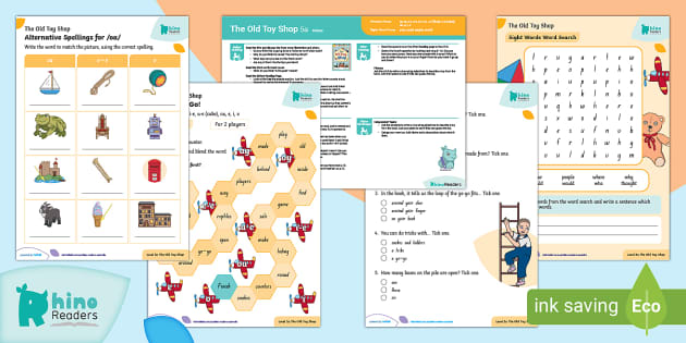 Level 5a The Old Toy Shop: Guided Reading Pack - Twinkl