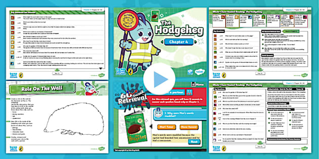 The Hodgeheg Whole-Class Guided Reading Pack: Chapter 4 [LKS2]