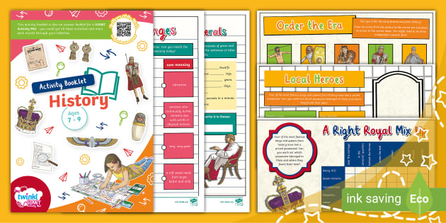 History Activity Booklet (Ages 7 - 9) (creat de profesori)