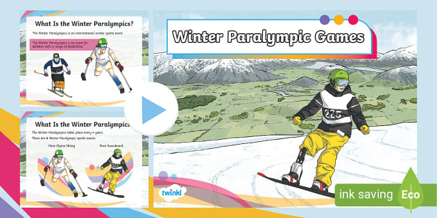 Winter Paralympics SEN PowerPoint (Teacher-Made) - Twinkl
