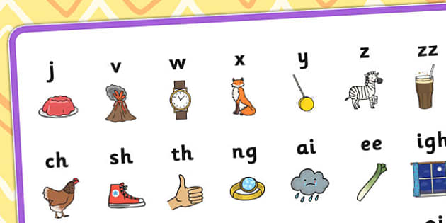 Phase 3 Sound Mat with Images (teacher made) - Twinkl