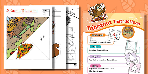 * NEW * Autumn Triarama (teacher made) - Twinkl