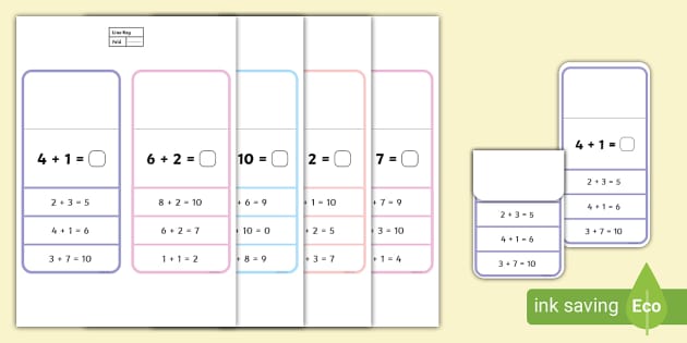 👉 Prove It! Addition to 10 Maths Activity (teacher made) 👉 Prove It! Addition to 10 Maths Activity (teacher made)