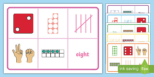 Representing Numbers To 10 Bingo teacher Made Representing Numbers To 10 Bingo teacher Made