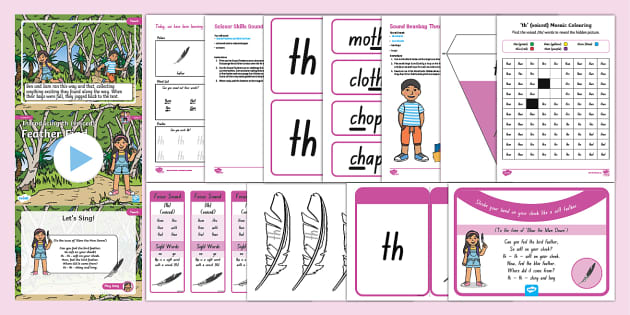 Twinkl Phonics Level 3 Week 3 Lesson 3 Pack: 'th' (voiced)