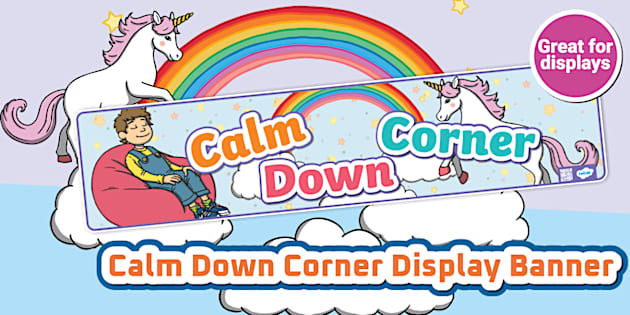 Calm Down Corner Display Banner | Twinkl South Africa