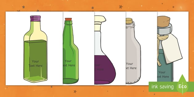 Editable Halloween Potion Bottles Posters | Spooky Display