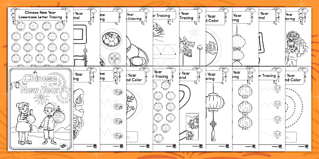 Chinese New Year Toddler Busy Book (Teacher-Made) - Twinkl