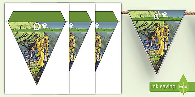 Outdoor Classroom Day Bunting (Teacher-Made) - Twinkl