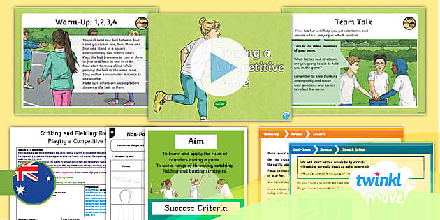 Move PE Striking and Fielding L6: Playing a Competitive Game