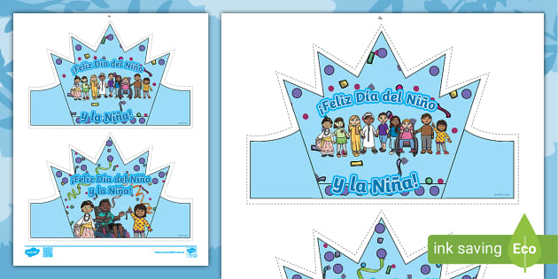 Corona del Día del Niño - Twinkl