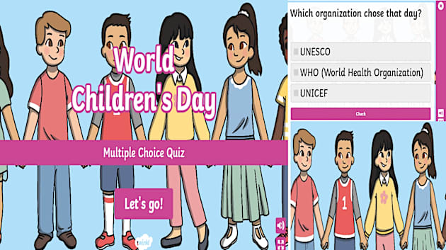 World Children's Day Interactive Game