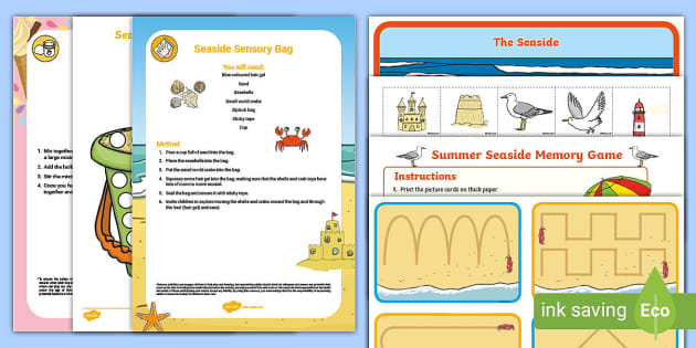 EYFS Seaside Resource Pack (Ages 2-3) (teacher made)