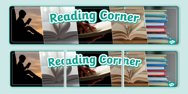 Reading Corner Photo Display Banner (teacher made) - Twinkl