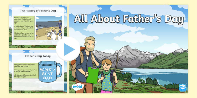 EYFS Father's Day PowerPoint - All About Father's Day