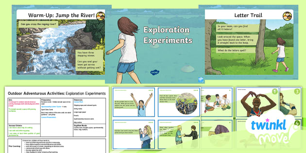 OAA: Exploration Experiments - Year 4 PE Lesson