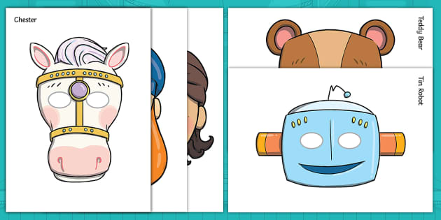 The Old Toy Room Role-Play Masks (teacher made)
