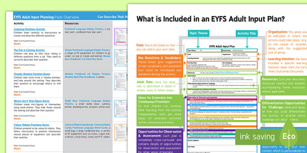 EYFS Maths: Can Describe Their Relative Position Such as ‘behind’ or ...