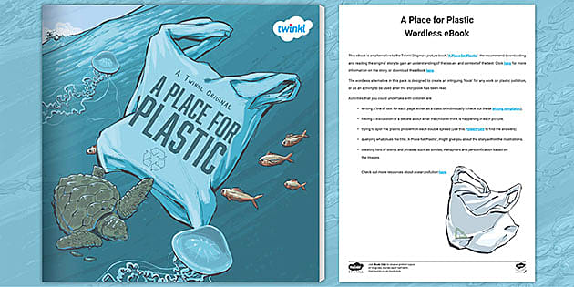 A Place for Plastic - Ocean Pollution Wordless Story for KS2