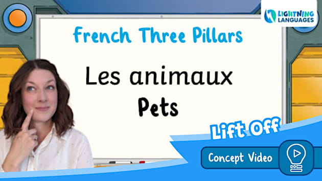 👉 Lightning Languages | French | Pets Three Pillars Concept Video