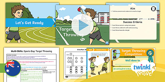 Move PE Year 1 Multi-Skills: Sports Day Lesson 4: Target Throwing ...