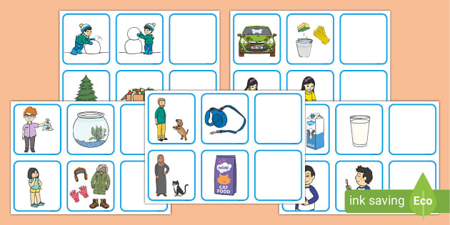 Three Step Sequencing Cards What Happens Next - Twinkl