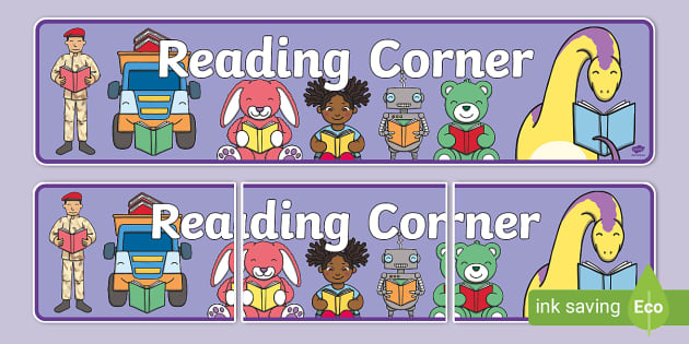 Level 1 Reading Corner Display Banner (teacher made)