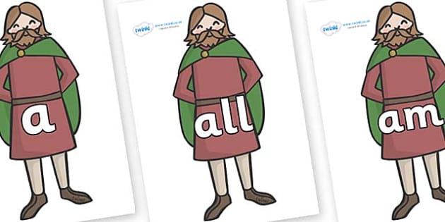 FREE! - Foundation Stage 2 Keywords on Britons - Twinkl