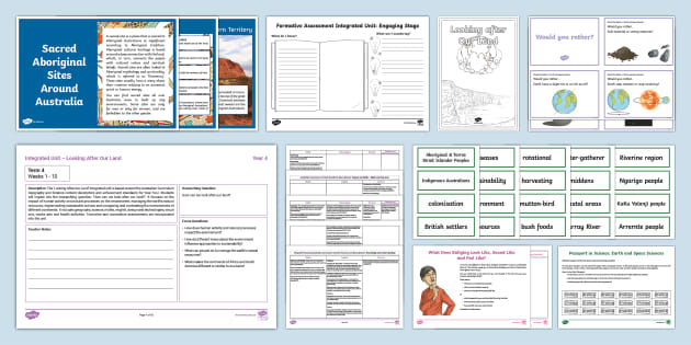 Looking After Our Land Yr 4 IU Wk 1-2 (teacher made)