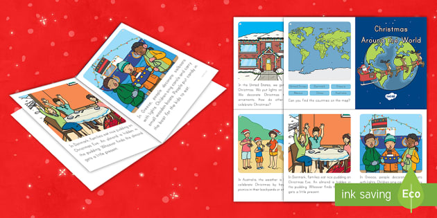 Christmas Around the World Emergent Reader and Teaching Notes - Guided