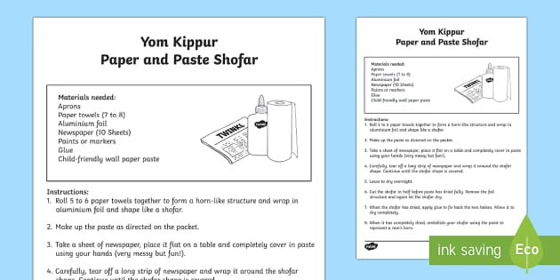 Yom Kippur Worksheet | Teaching Resources | Judaism | Twinkl