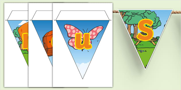 Summer Festival Display Bunting (teacher made) - Twinkl