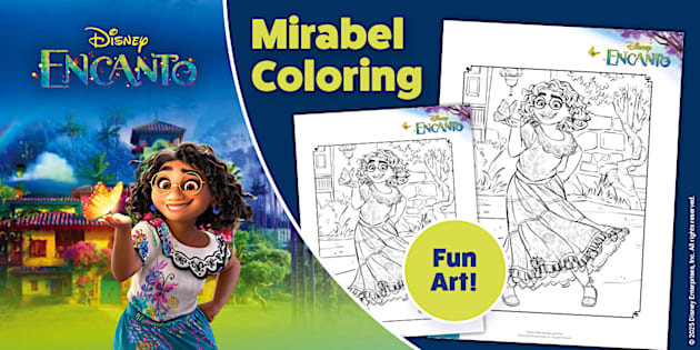 disney encanto coloring