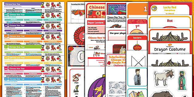 EYFS Chinese New Year Activity Planning and Continuous Provision Ideas and