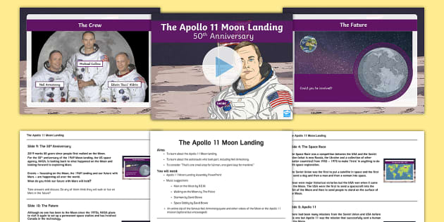 KS2 The Apollo 11 Moon Landings Anniversary Assembly Pack