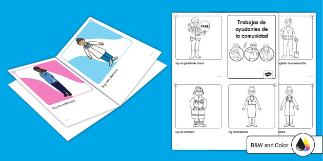 Lector emergente: Ayudantes de la comunidad (teacher made)