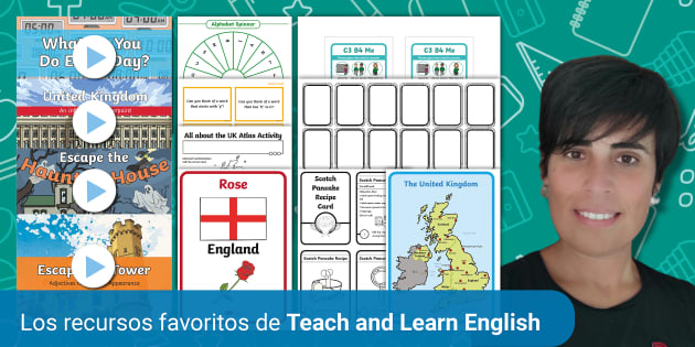 Pack de recursos GRATUITO: Los favoritos de Teach and Learn English