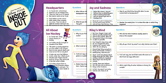 Inside Out Reading: 60-Second Reads Activity Pack [Ages 5-7]