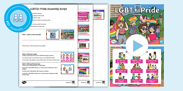 LGBT+ History Month Whole-School Assembly Pack - Twinkl