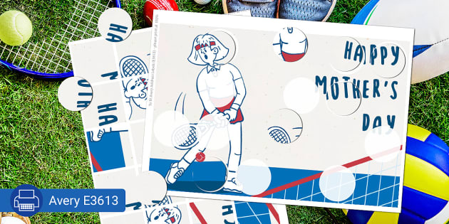 Mother's Day - Sporty Active - Fix the Picture - Twinkl