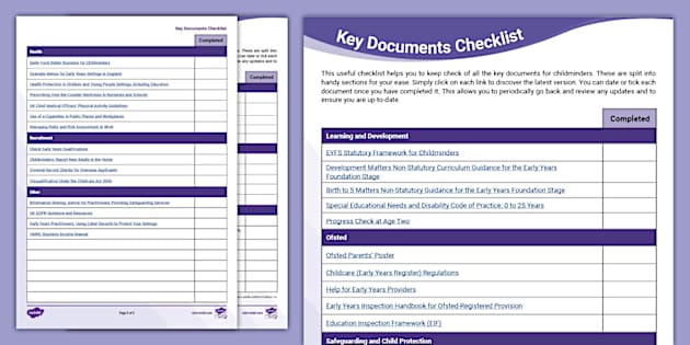 Childminder Safeguarding and Child Protection Requirements