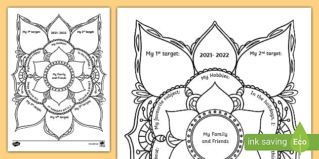Back to School All About Me Mandala Activity (teacher made)